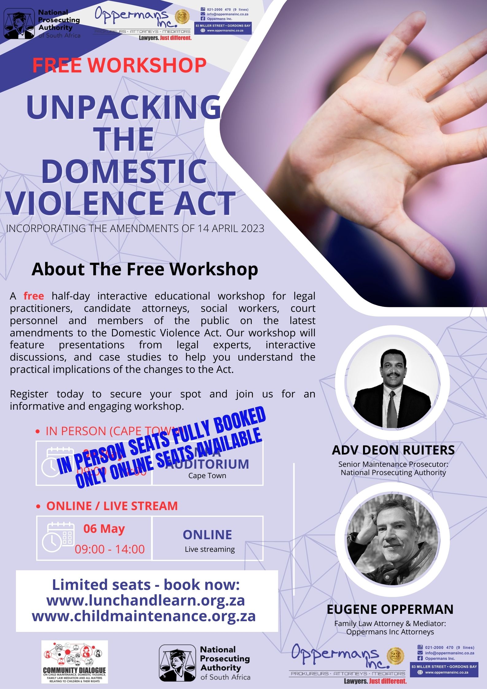Lunch and Learn | Unpacking the Domestic Violence Act (with latest ...